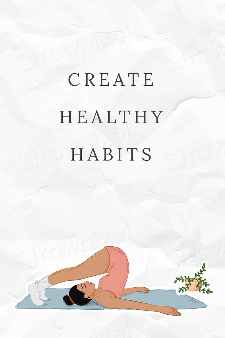 Create healthy habits template psd | Premium PSD Template - rawpixel
