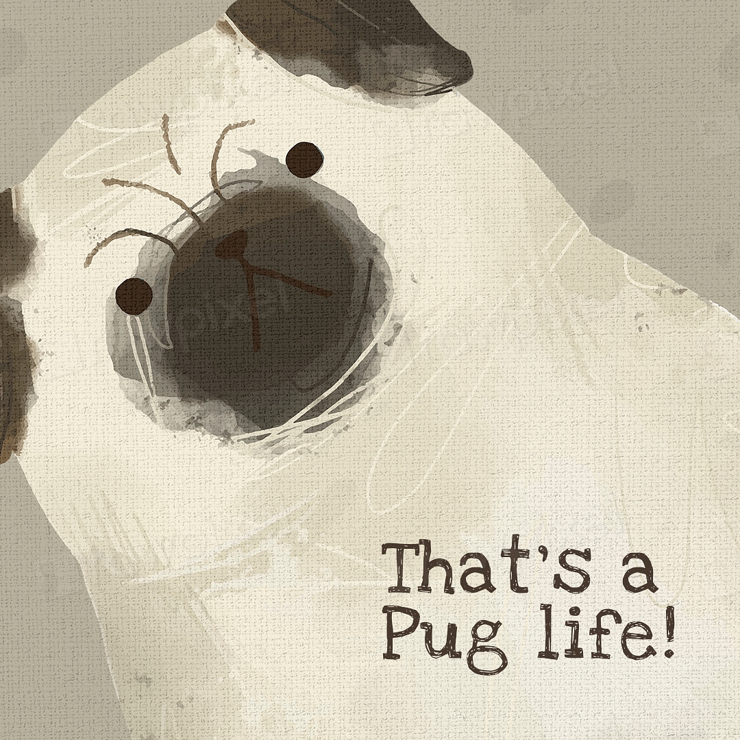 That's a pug life template | Premium PSD Template - rawpixel