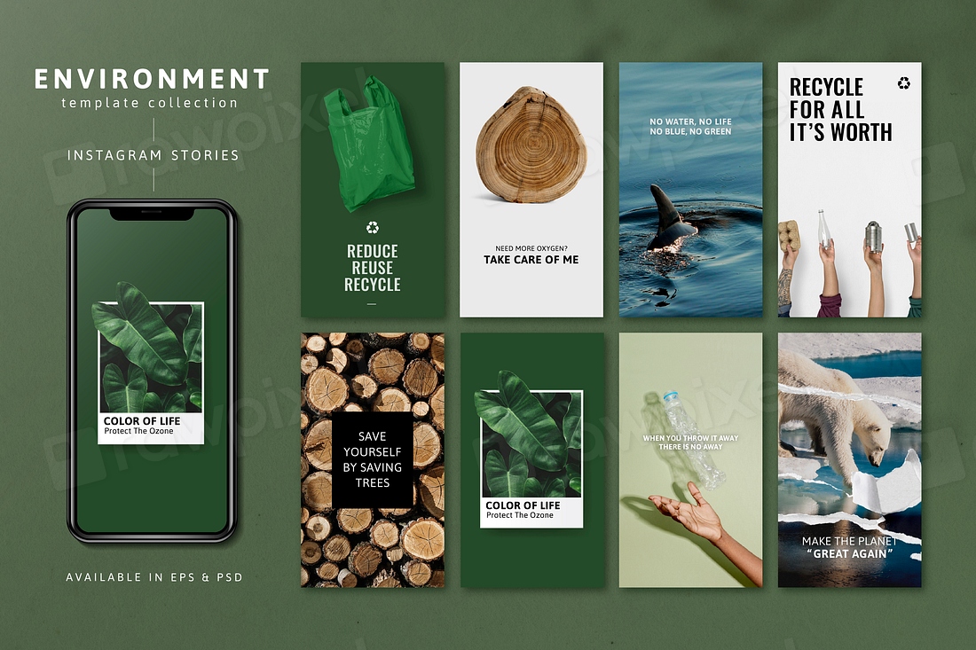 Environment awareness template psd social | Premium PSD - rawpixel