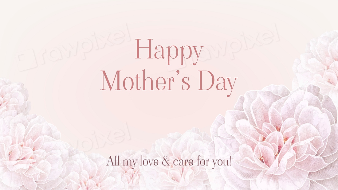 Pink feminine template, mother's day | Premium PSD Template - rawpixel
