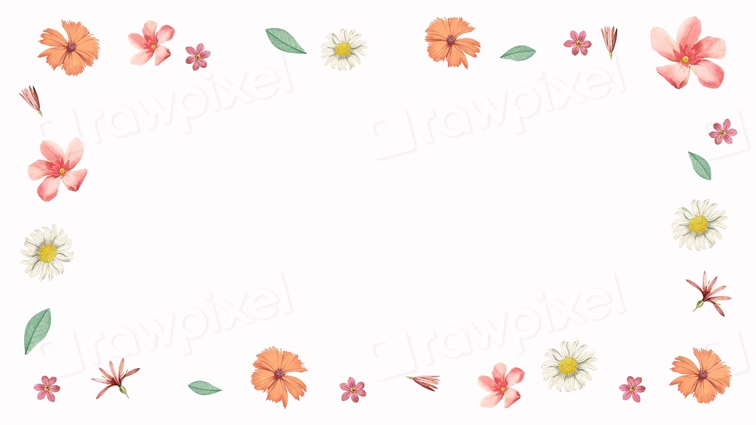 Spring frame desktop wallpaper, colorful | Free Photo - rawpixel