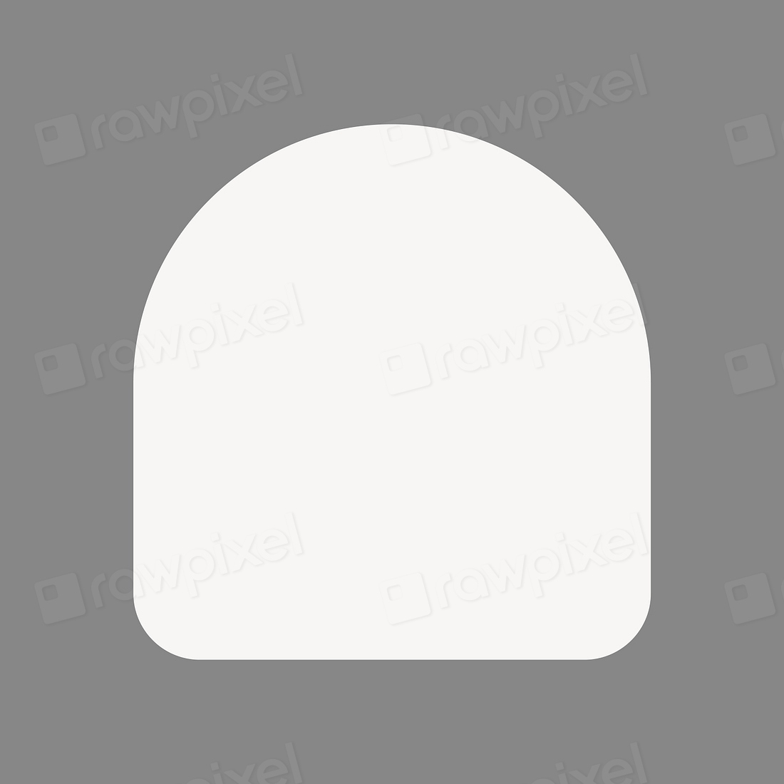 Arch shape clipart, white geometric | Premium Vector - rawpixel