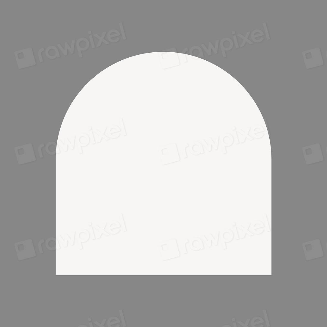 Arch shape clipart, white geometric | Premium Vector - rawpixel