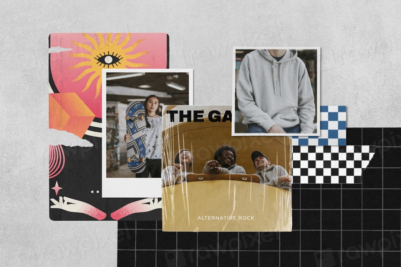 Aesthetic mood board mockup, customizable | Premium Moodboard Maker - rawpixel