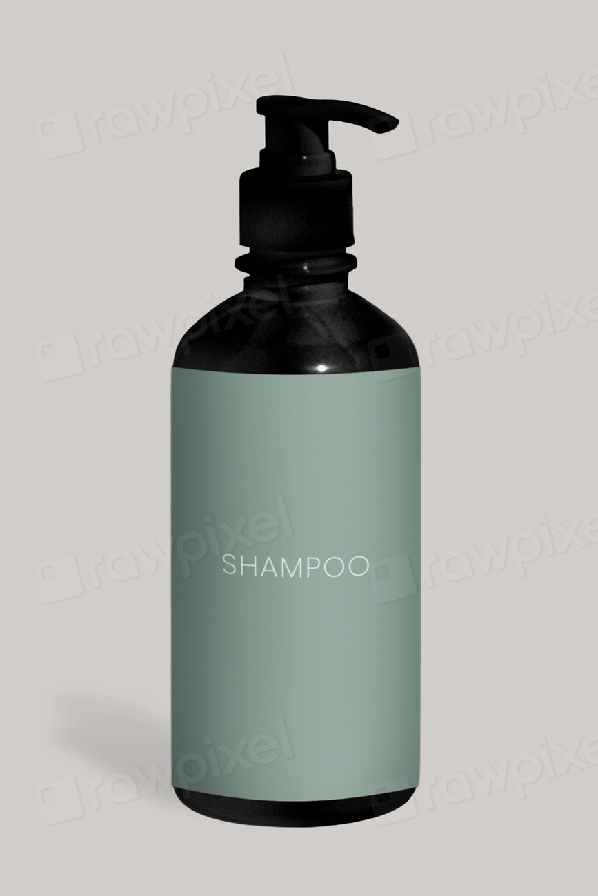 Shampoo pump bottle mockup, editable | Premium Mockup Generator - rawpixel