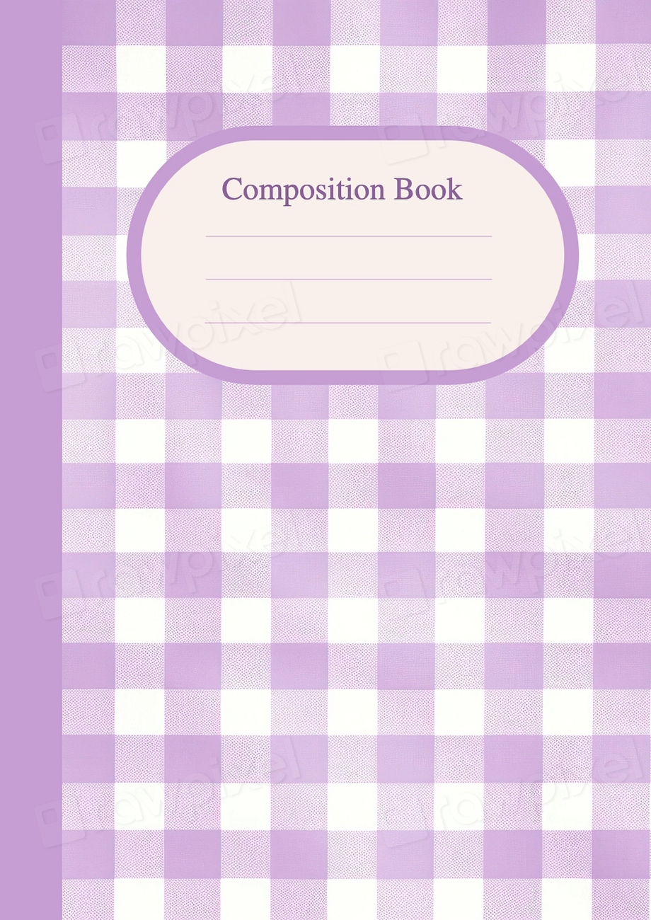 Composition book planner template, editable | Premium Editable Template ...