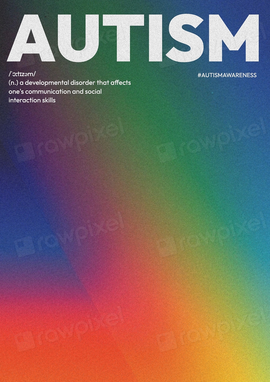 Autism poster template | Premium Editable Template - rawpixel