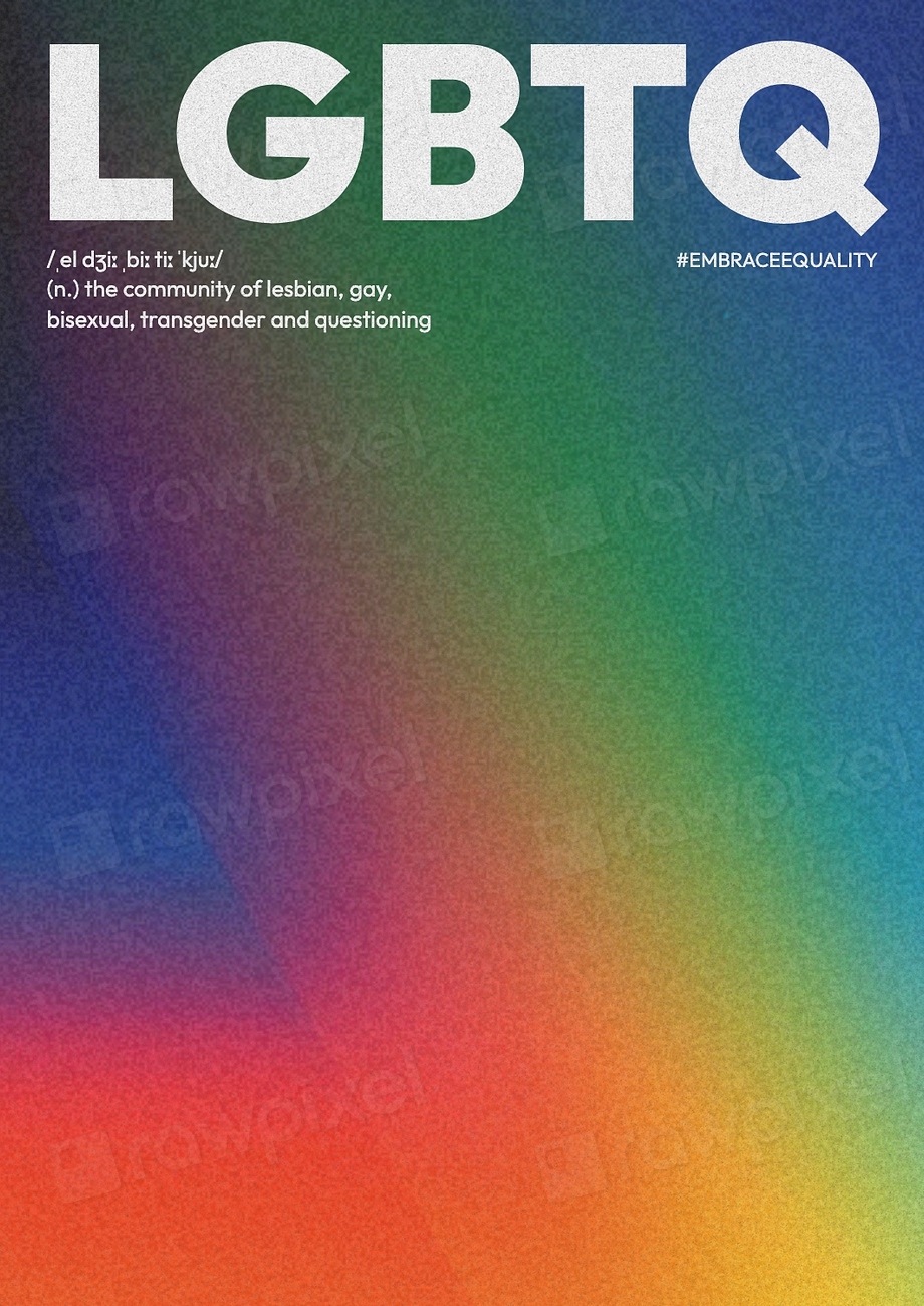 LGBTQ poster template | Premium Editable Template - rawpixel