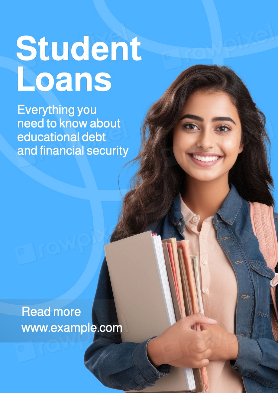 Student loans poster template | Premium Editable Template - rawpixel