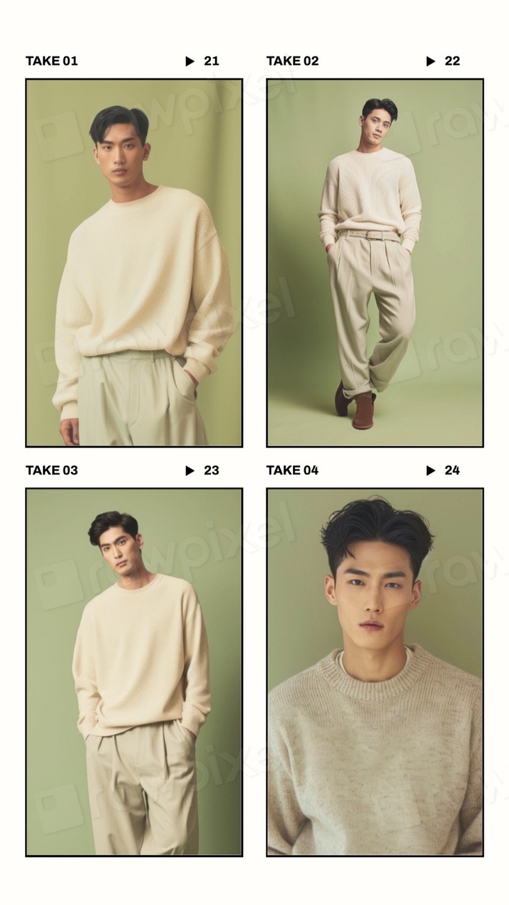 Minimal men's fashion photo collage, | Premium Photo Collage Maker ...