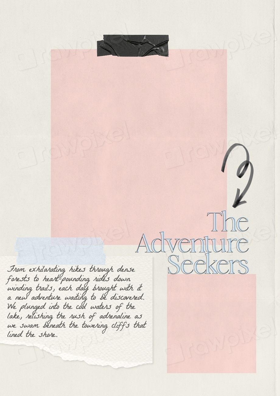 Journal poster template | Premium Editable Template - rawpixel