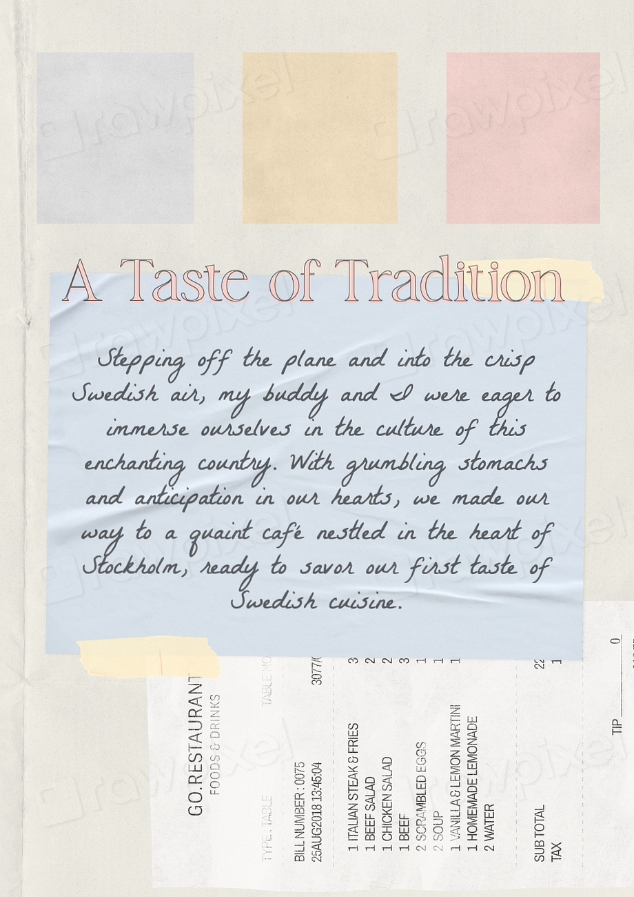 Journal poster template | Premium Editable Template - rawpixel