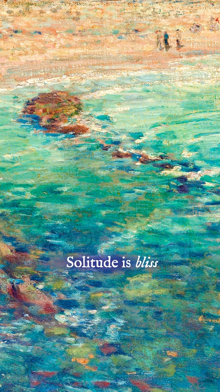 Solitude is bliss Instagram story | Premium Editable Template - rawpixel