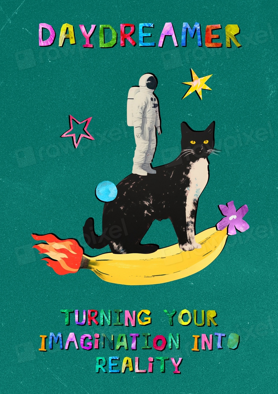 Daydreamer poster template | Premium Editable Template - rawpixel