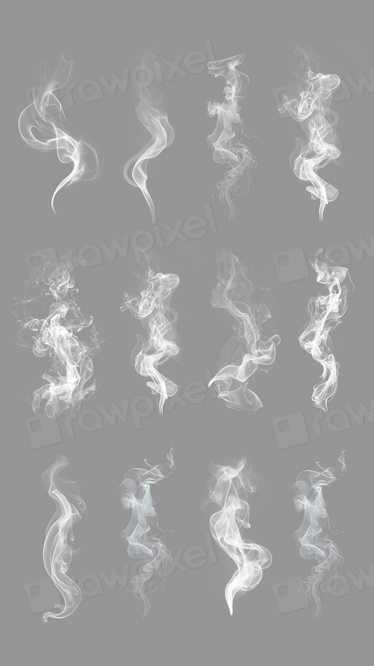 Smoke effects isolated element set | Premium Editable Design - rawpixel