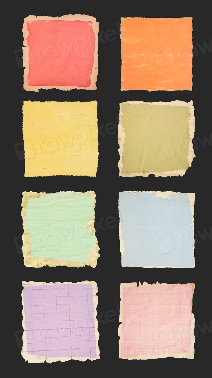 Editable Vintage rainbow ripped paper | Premium Editable Design - rawpixel