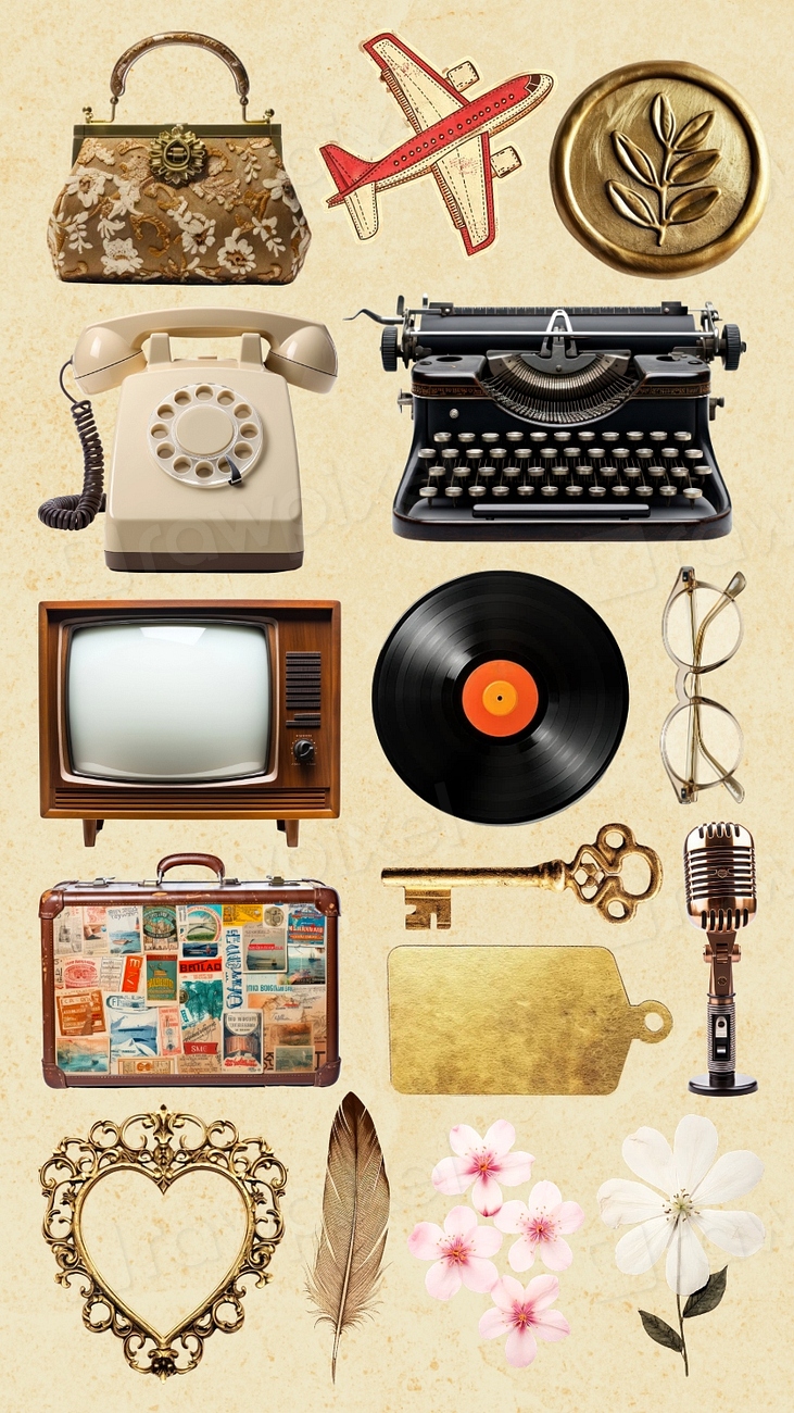 Editable Vintage object design element | Premium Editable Design - rawpixel