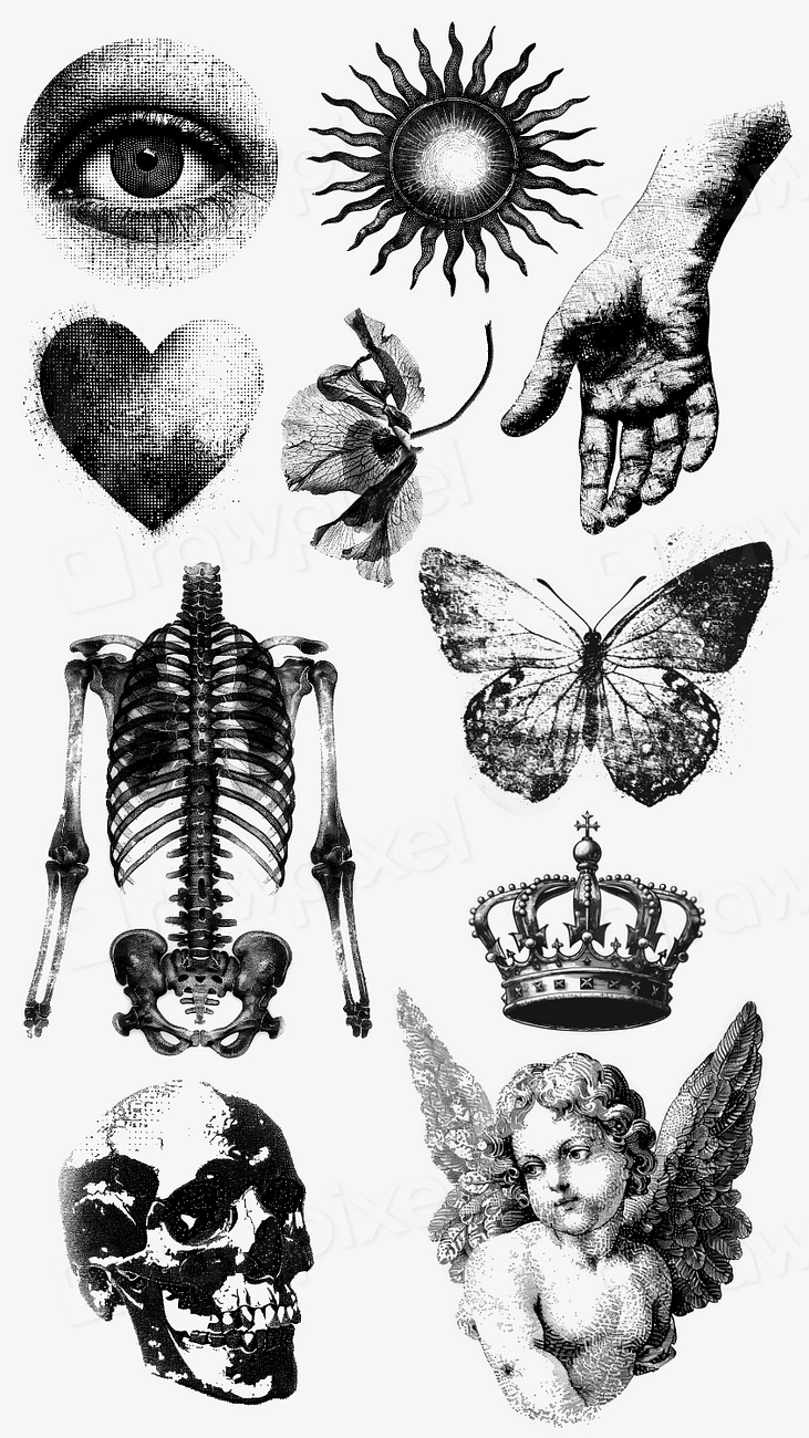 Editable photocopy design element set | Premium Editable Design - rawpixel