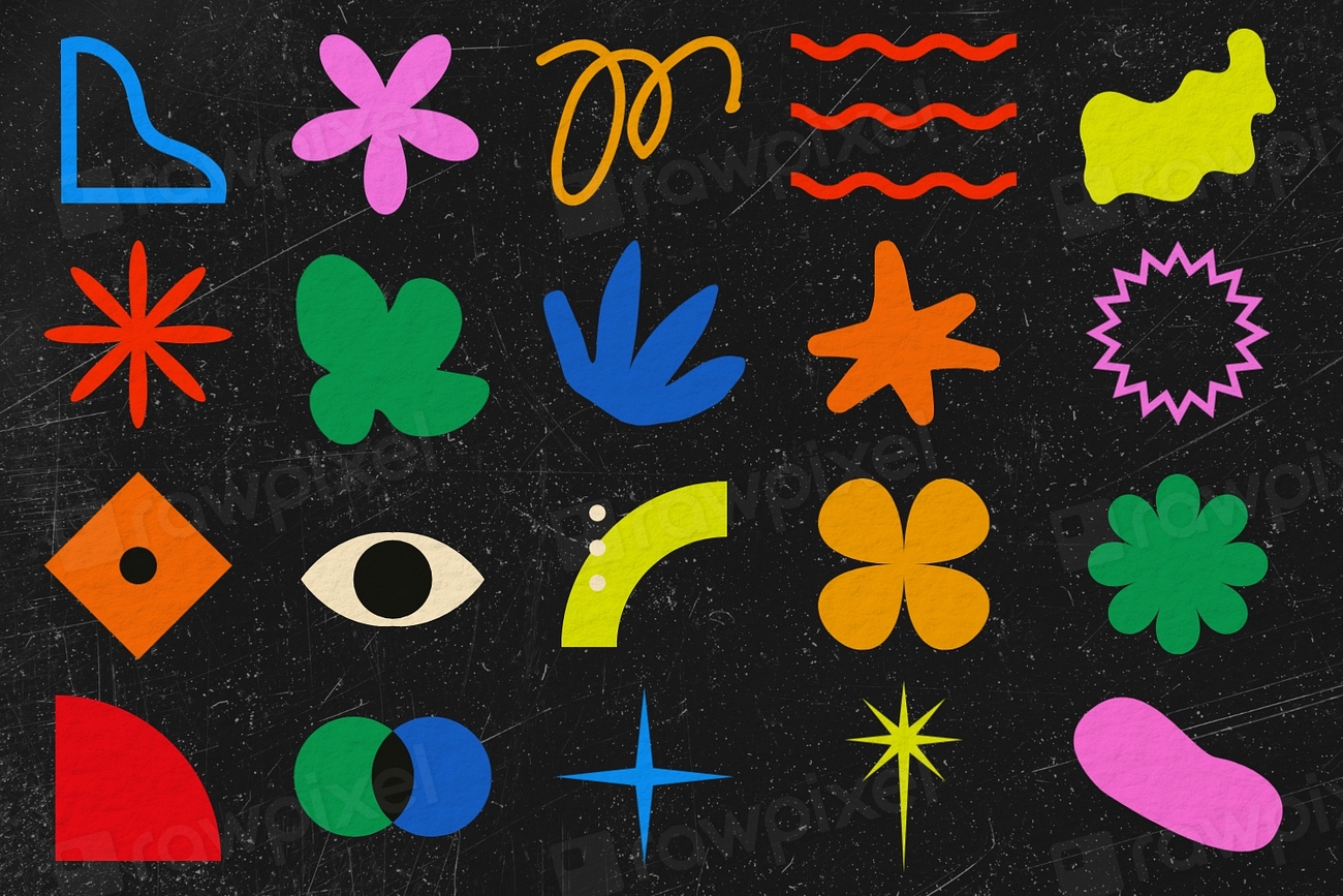 Editable abstract shape design element | Premium Editable Design - rawpixel