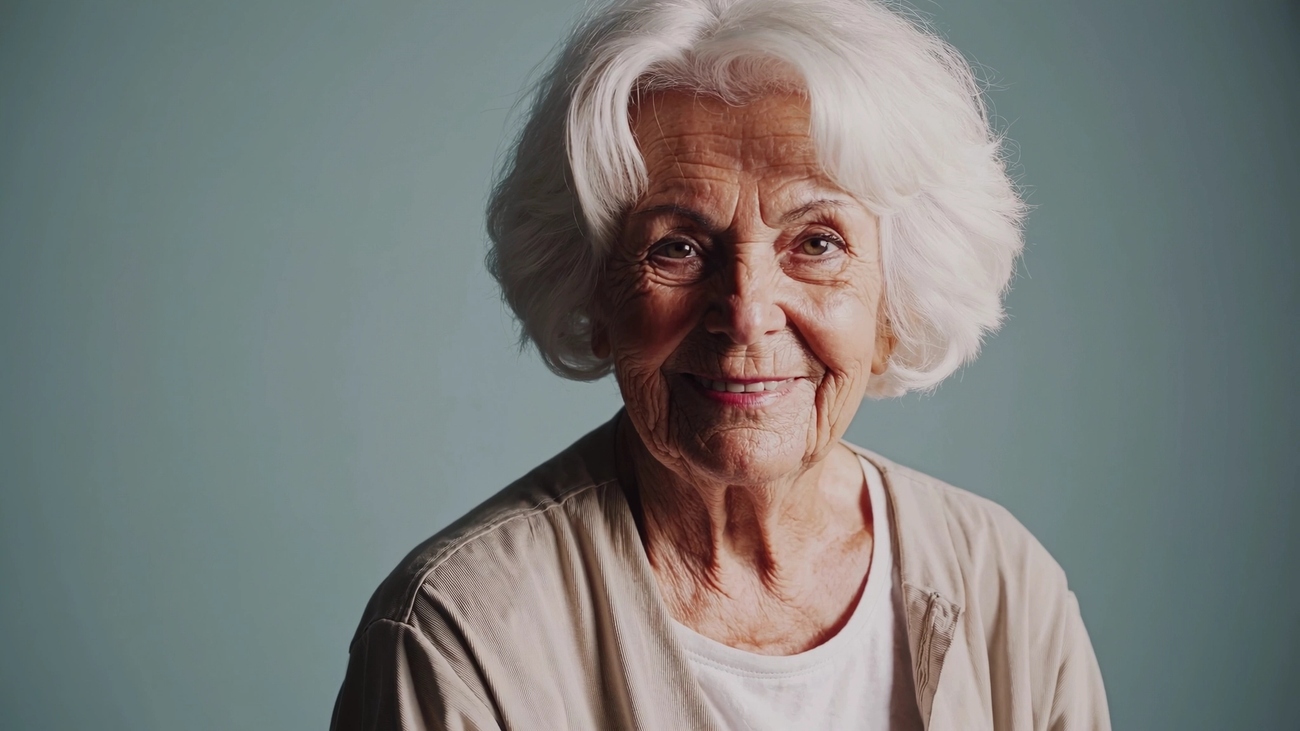 Close-up video still elderly woman | Free Video - rawpixel