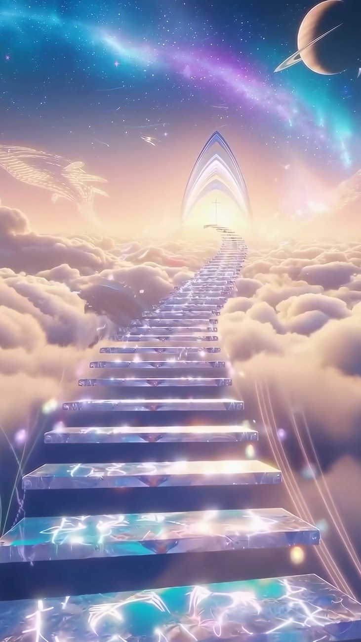 dreamy, celestial video scene low-angle | Free Video - rawpixel