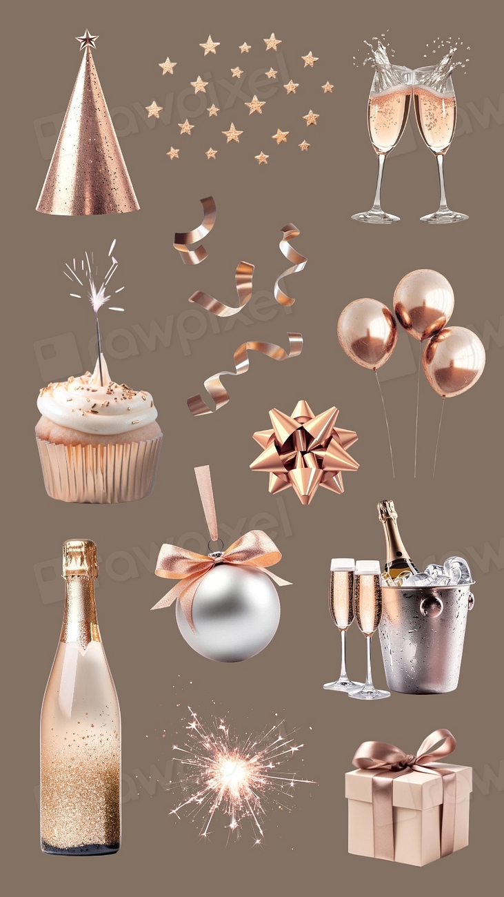 Elegant celebration designs element set, | Premium Editable Design ...
