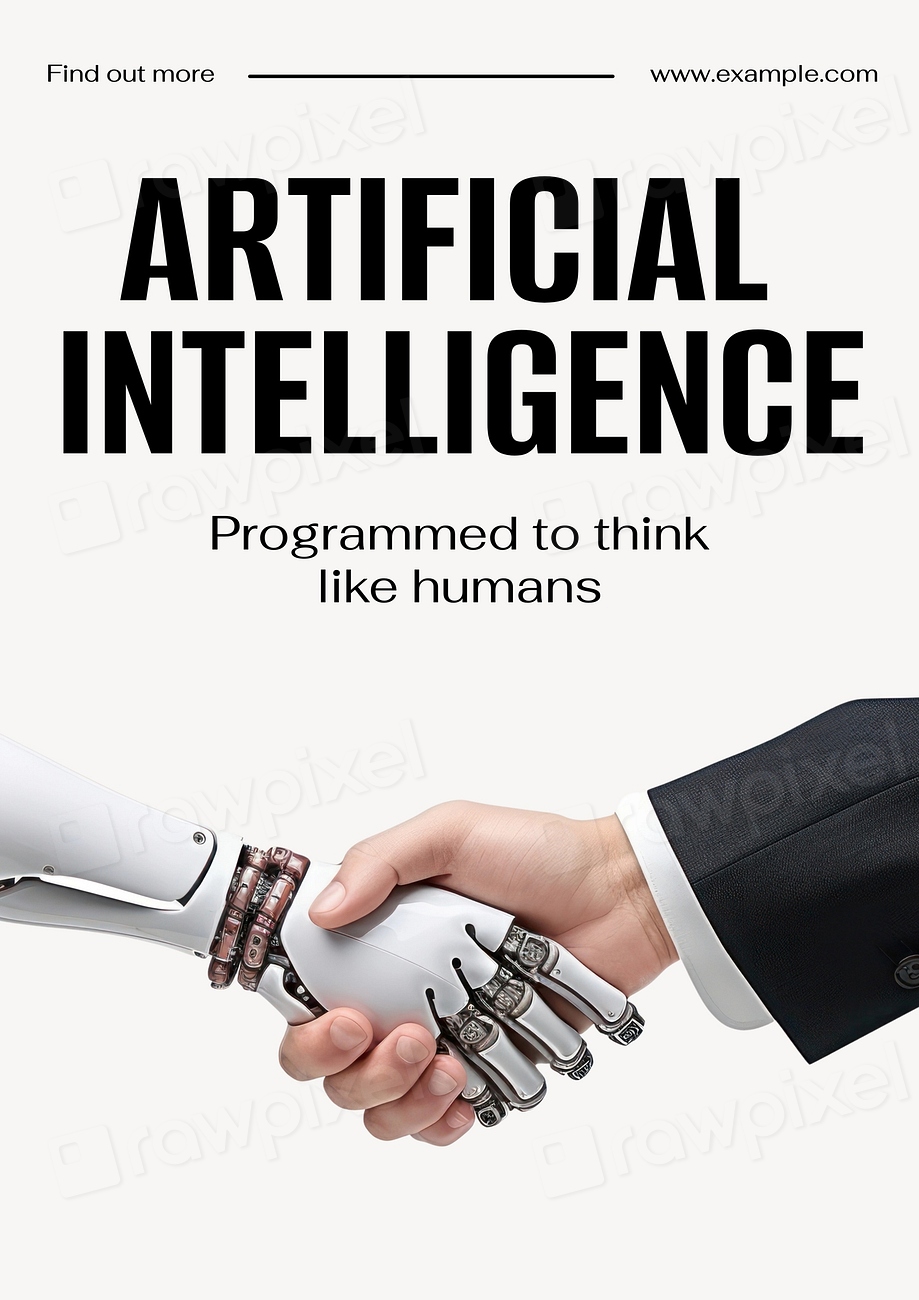 Artificial intelligence poster template | Free Photo - rawpixel