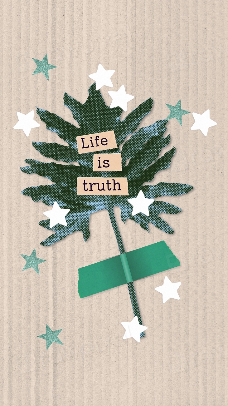 Truth quote mobile wallpaper template | Premium Photo - rawpixel