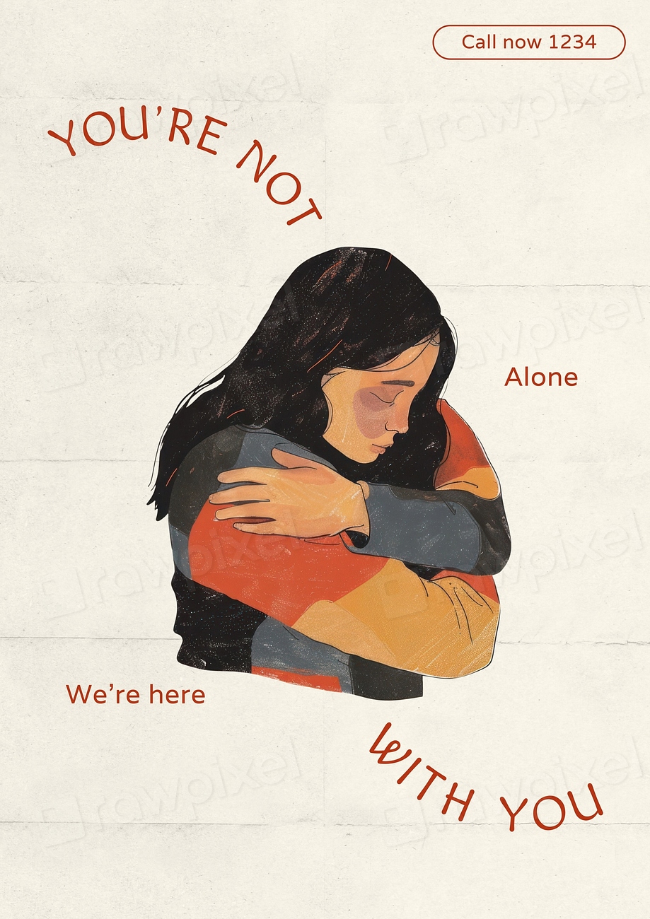 Helpline poster template | Free Photo - rawpixel