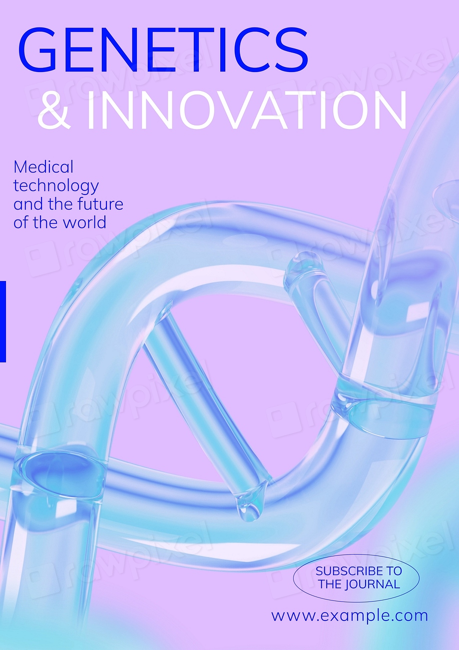 Genetics poster template | Free Photo - rawpixel