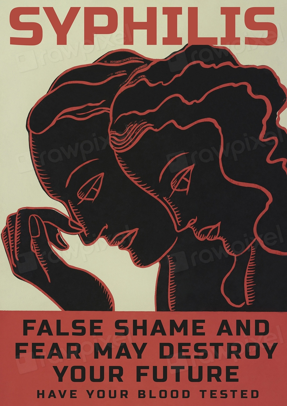 Syphilis poster template | Free Photo - rawpixel