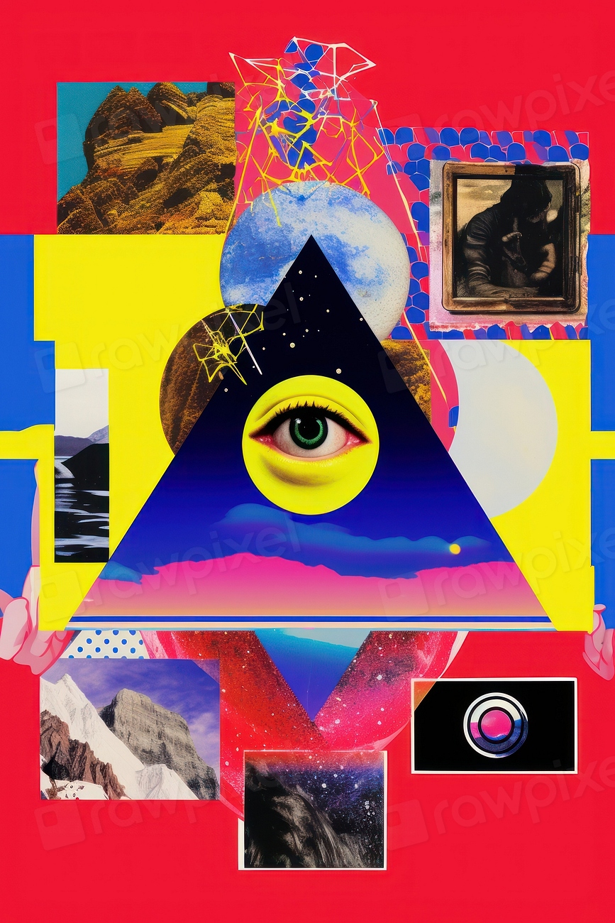 Coding collage art painting | Free Photo Illustration - rawpixel