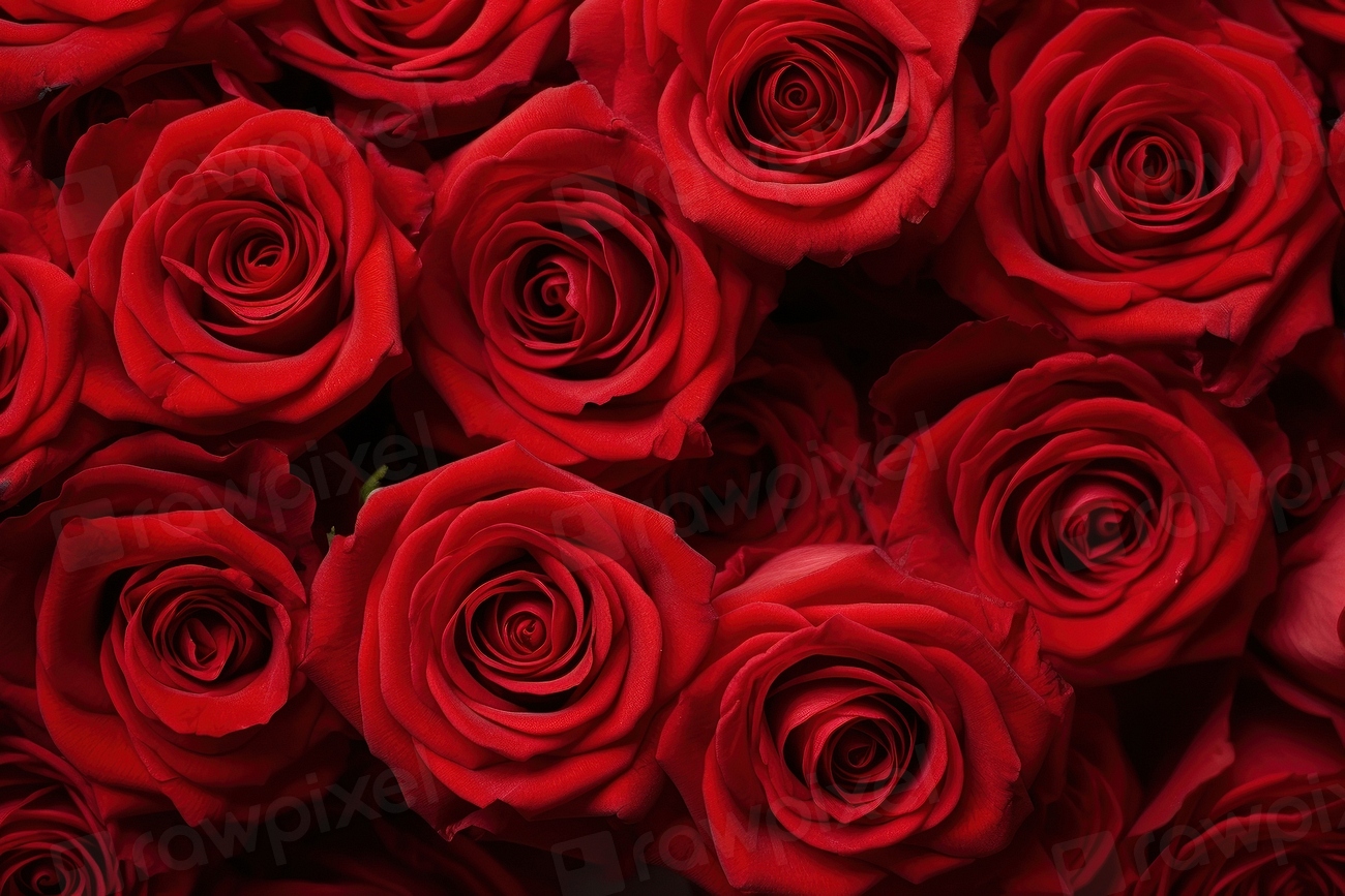 Red roses texture blossom flower | Free Photo - rawpixel