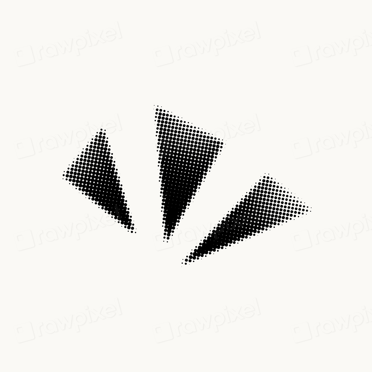 Cool halftone shape | Premium Photo Illustration - rawpixel