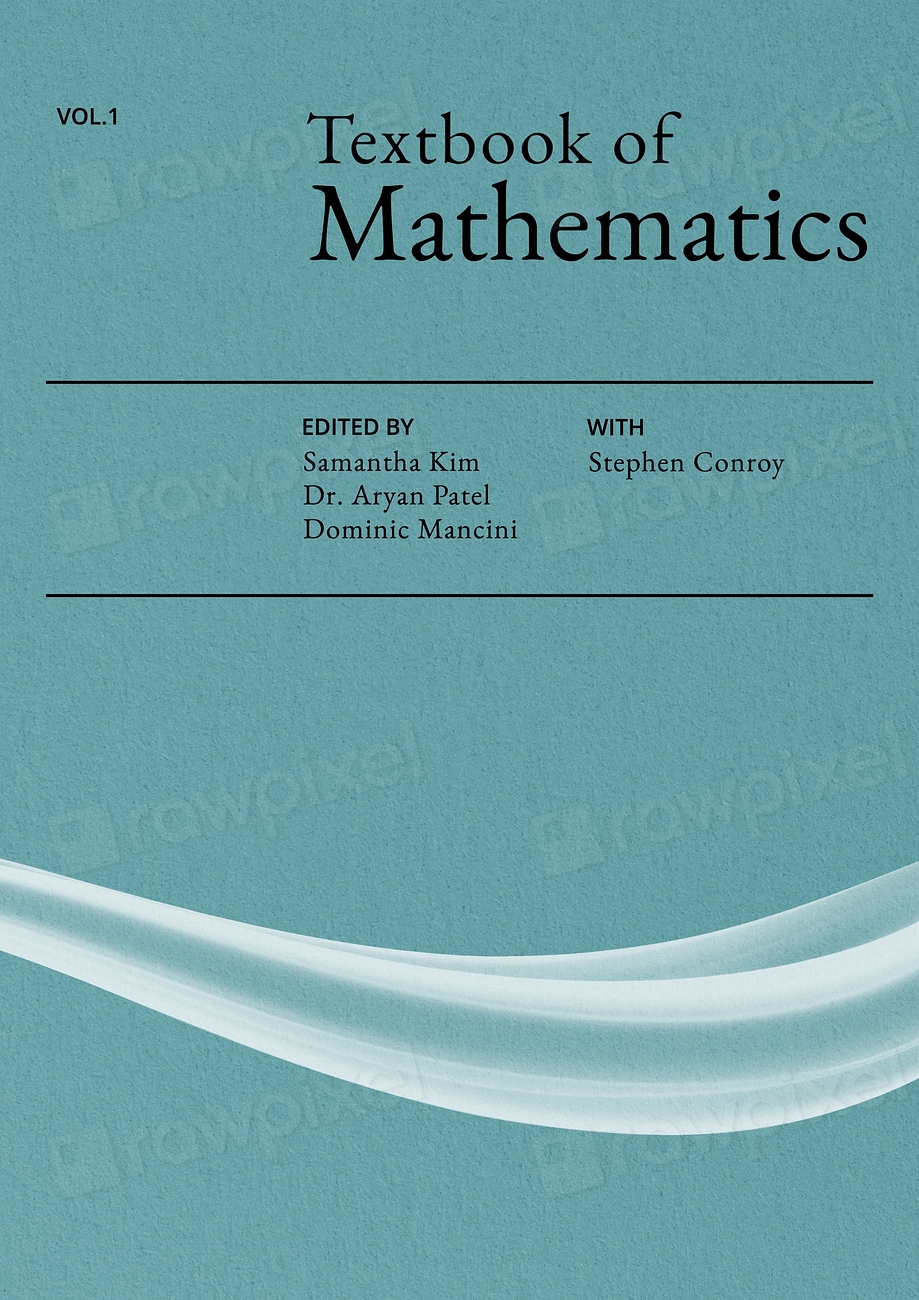 Textbook cover template | Free Photo - rawpixel
