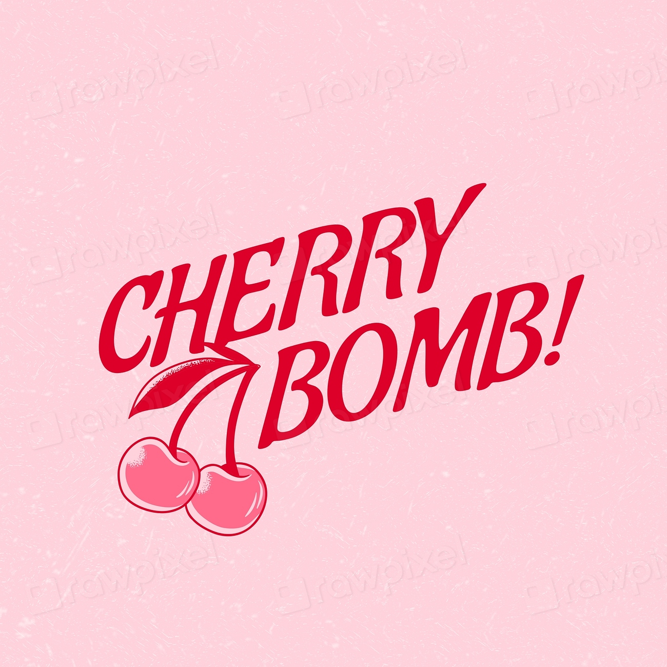 Cherry logo template | Free Photo - rawpixel