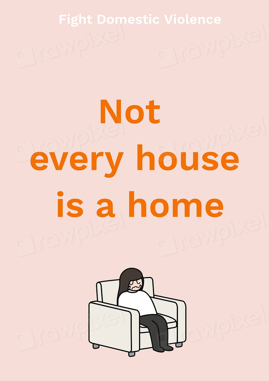 Domestic Violence Poster Template Free Photo Rawpixel