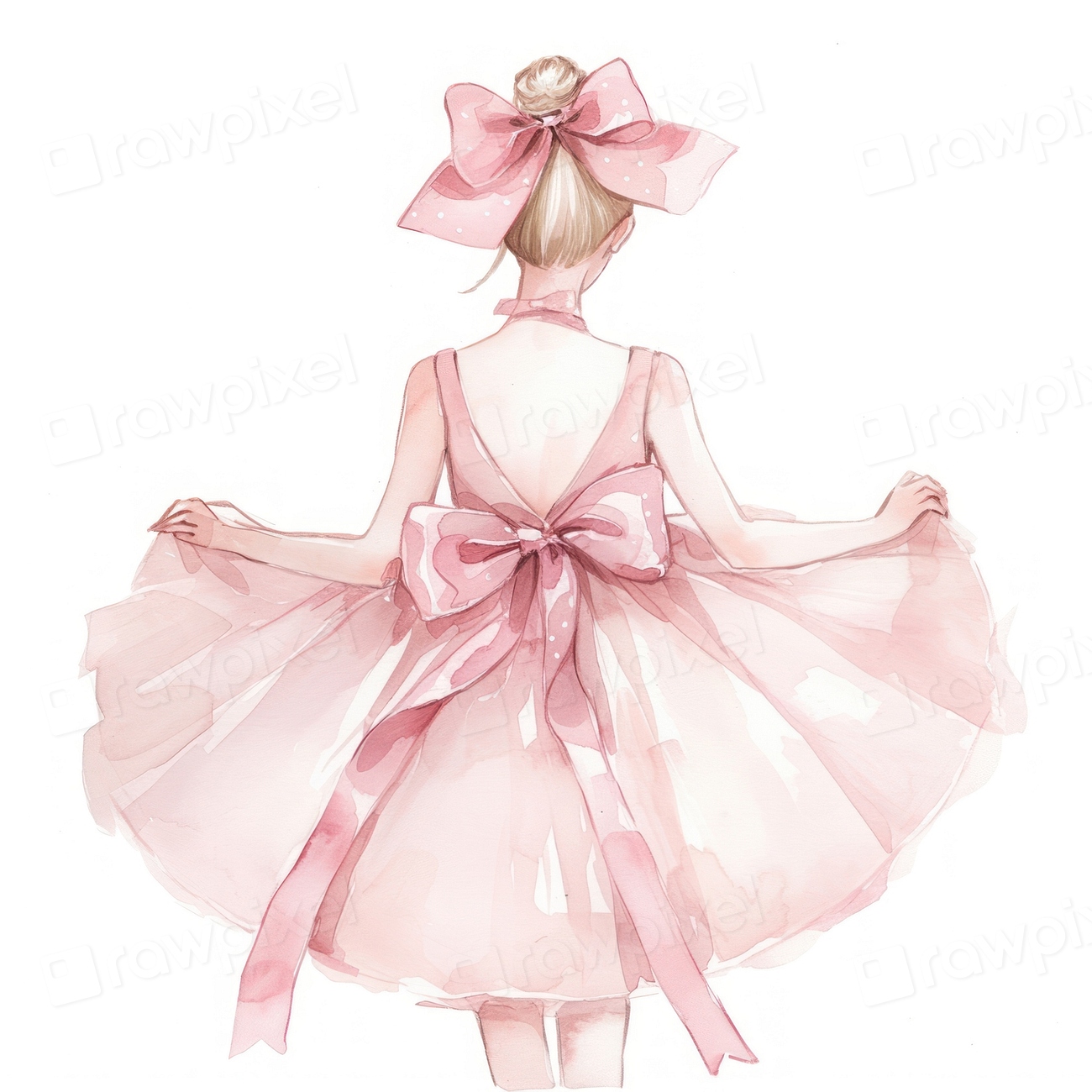 Coquette ballet recreation dancing person. | Free Photo Illustration ...