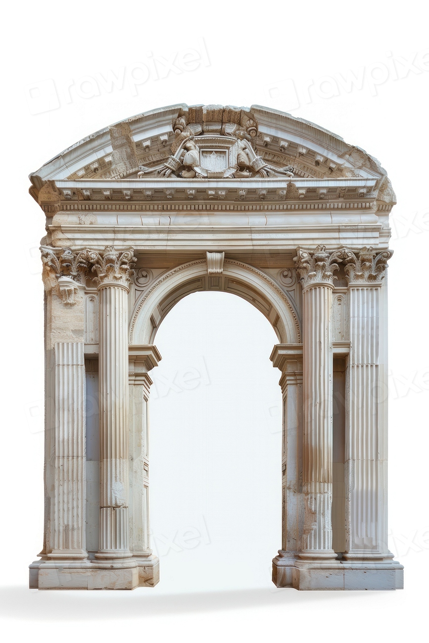 Ancient Roman architectural archway | Free Photo - rawpixel