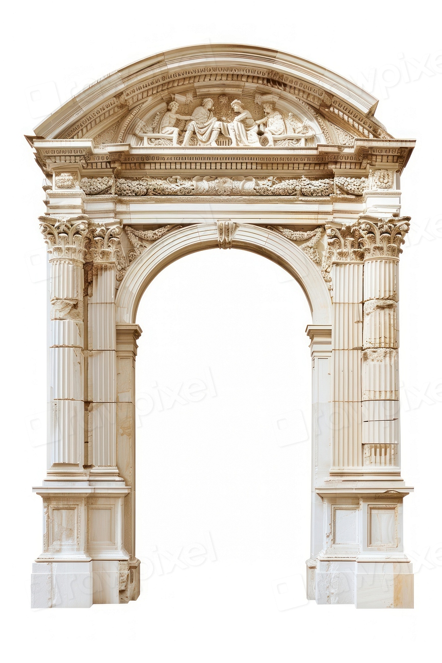 Ancient Roman architectural arch | Free Photo - rawpixel