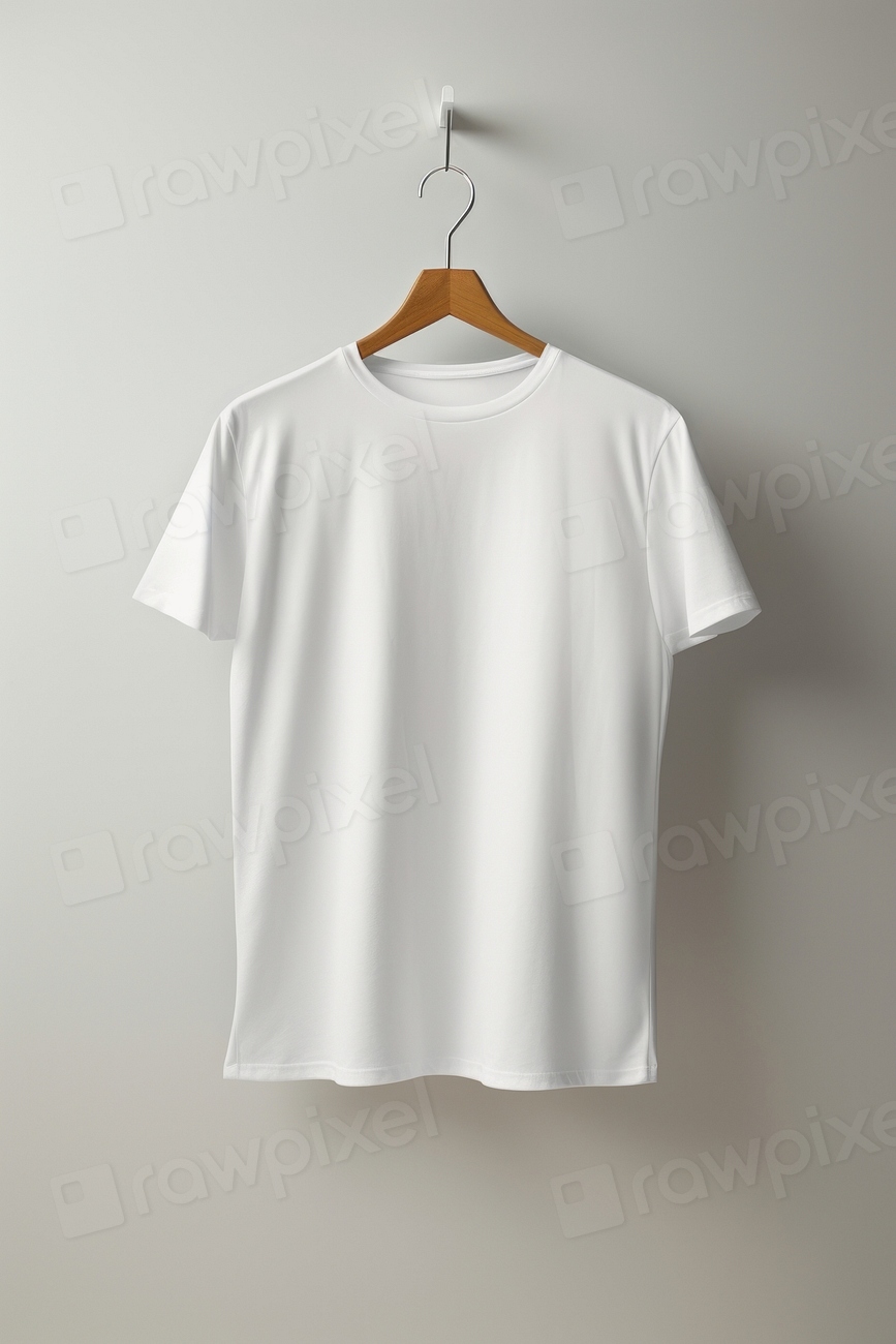 Hanging t-shirt mockup design psd | Premium PSD Mockup - rawpixel