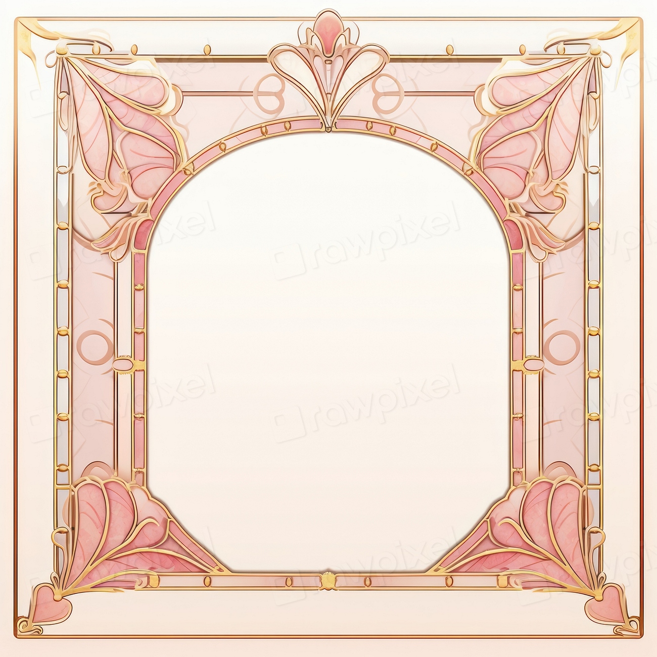 Elegant vintage ornate frame illustration | Premium Photo Illustration ...
