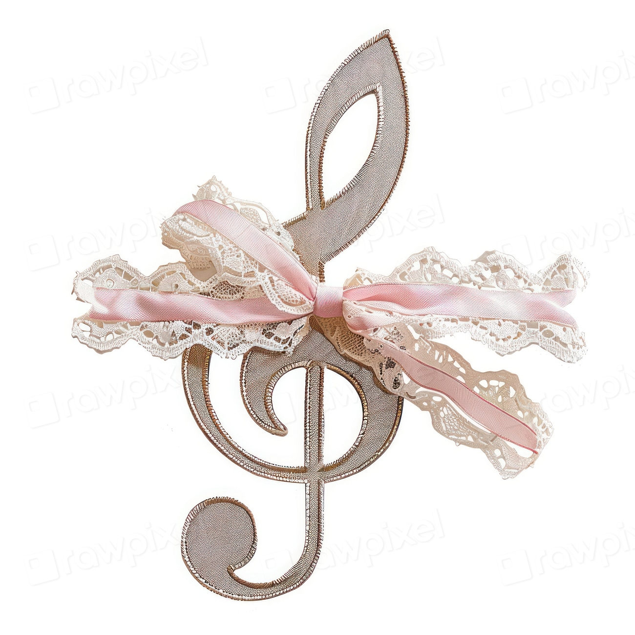 Elegant musical note decoration | Free Photo - rawpixel