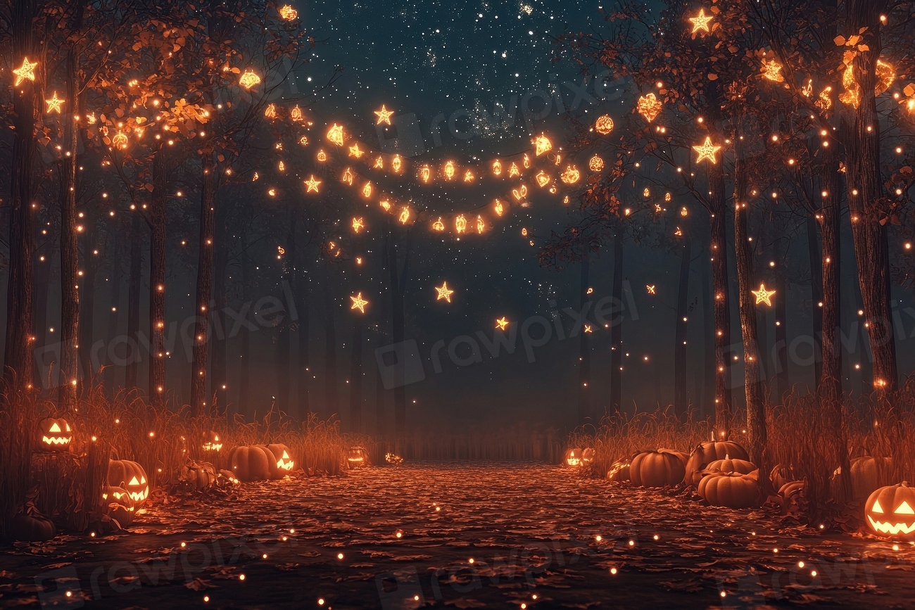 Background starry Halloween night sky | Premium Photo - rawpixel