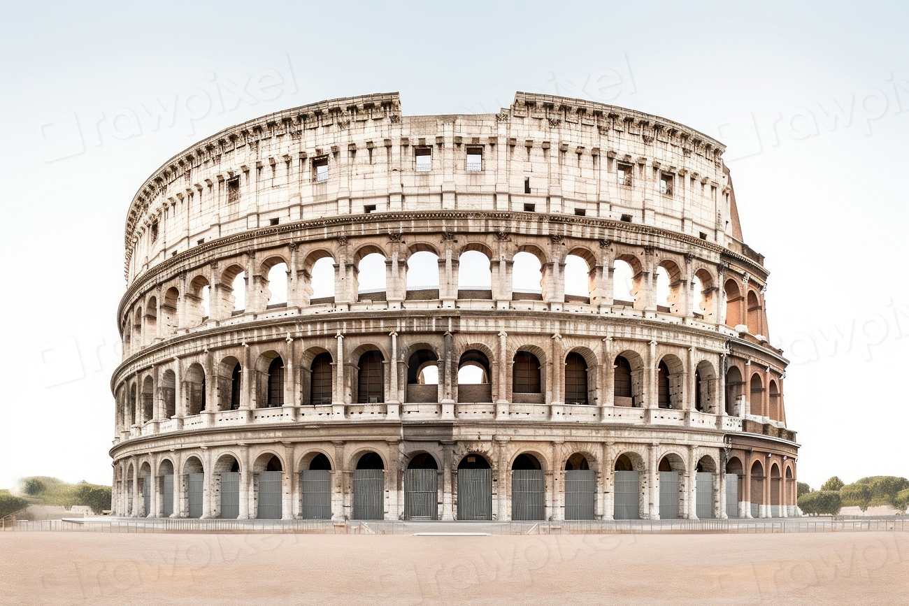 A colosseum landmark architecture amphitheater. | Free Photo - rawpixel