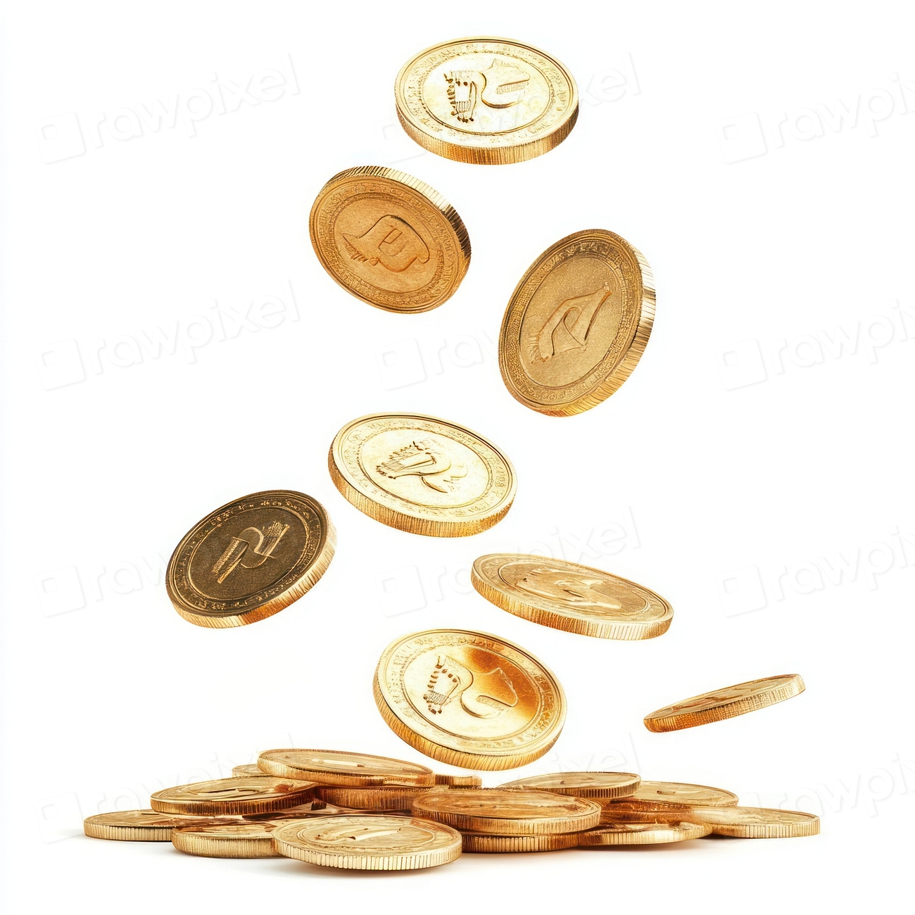 Real gold coins money accumulation | Free Photo - rawpixel