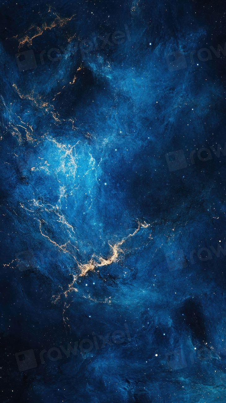 Blue wallpaper background astronomy universe. | Free Photo Illustration ...