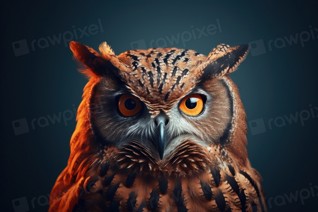 Owl chinese Style owl animal | Premium Photo - rawpixel