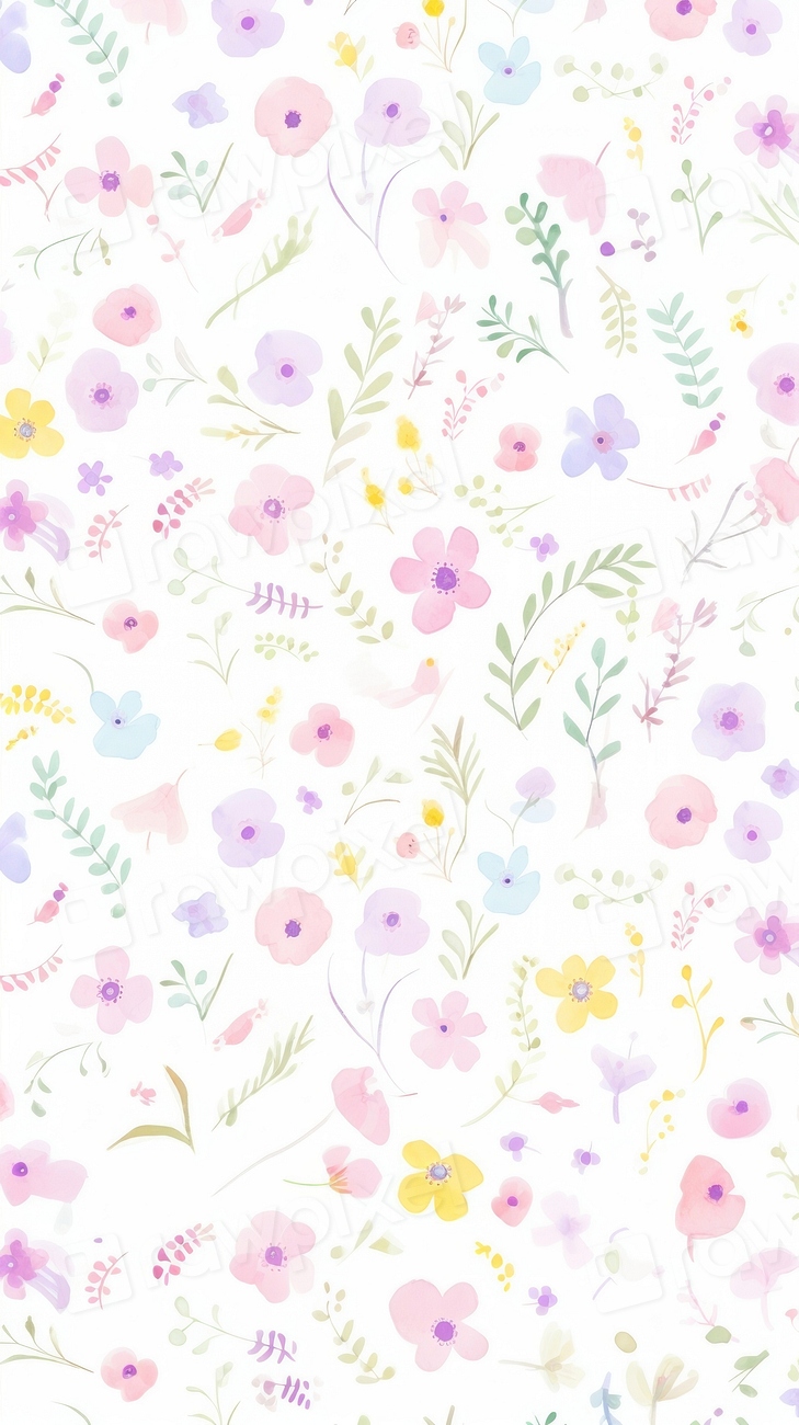Flower pattern backgrounds plant | Premium Photo Illustration - rawpixel