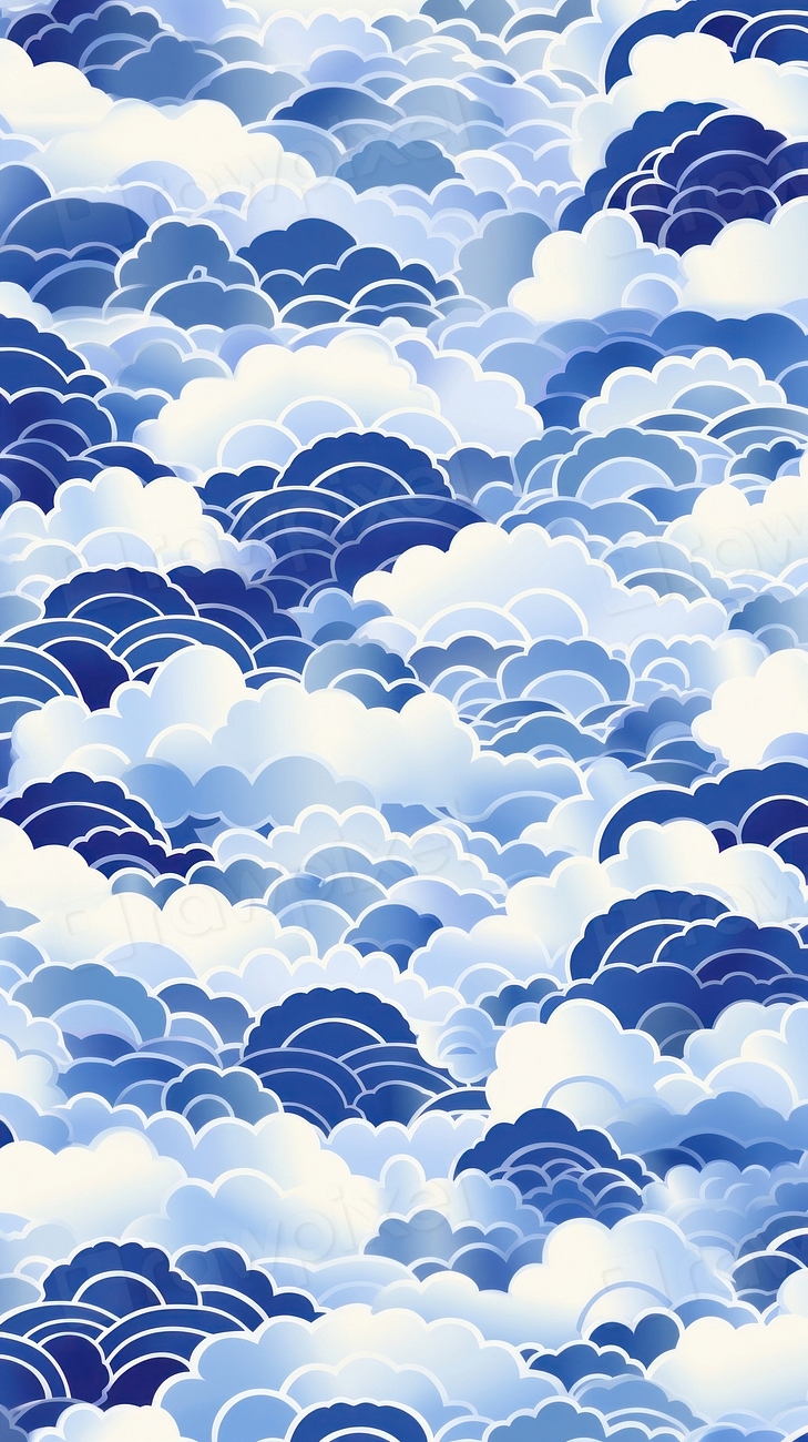 Tile pattern cloud backgrounds outdoors | Free Photo Illustration ...